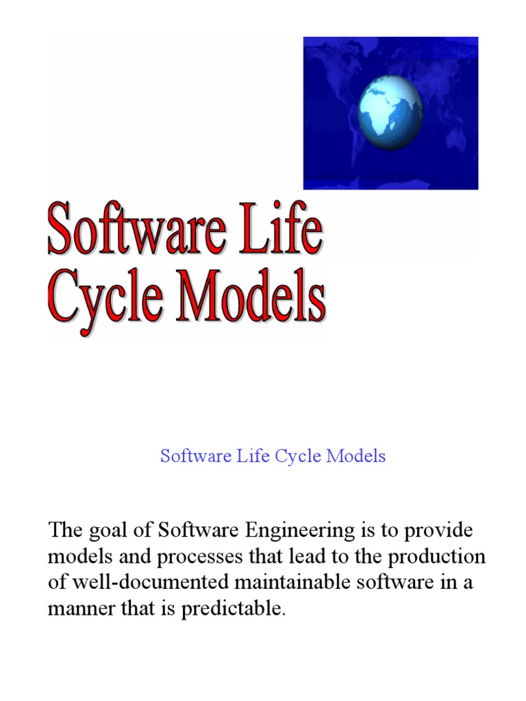 Chapter 2 Software Development Life Cycle Models | PDF | Software Engineering | Software Development