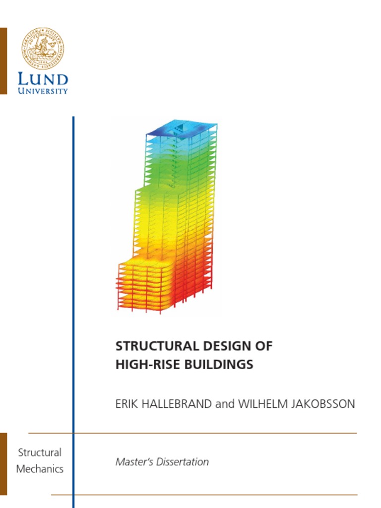 Structural Design of High Rise Buildings | PDF | Truss | Bending