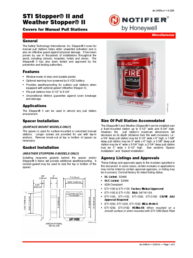 Cubierta STOPPER STI MODELO 1230.pdf | Technology