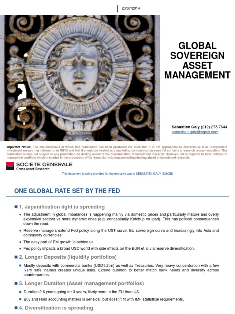 GSAM Powerpoint | PDF | Federal Reserve System | Bonds (Finance)