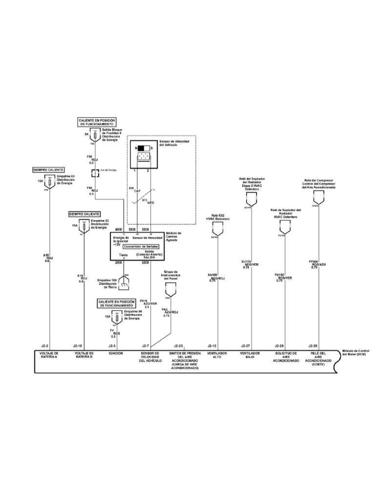 Chevy Confort | PDF | Electromagnetismo | Ingenieria Eléctrica