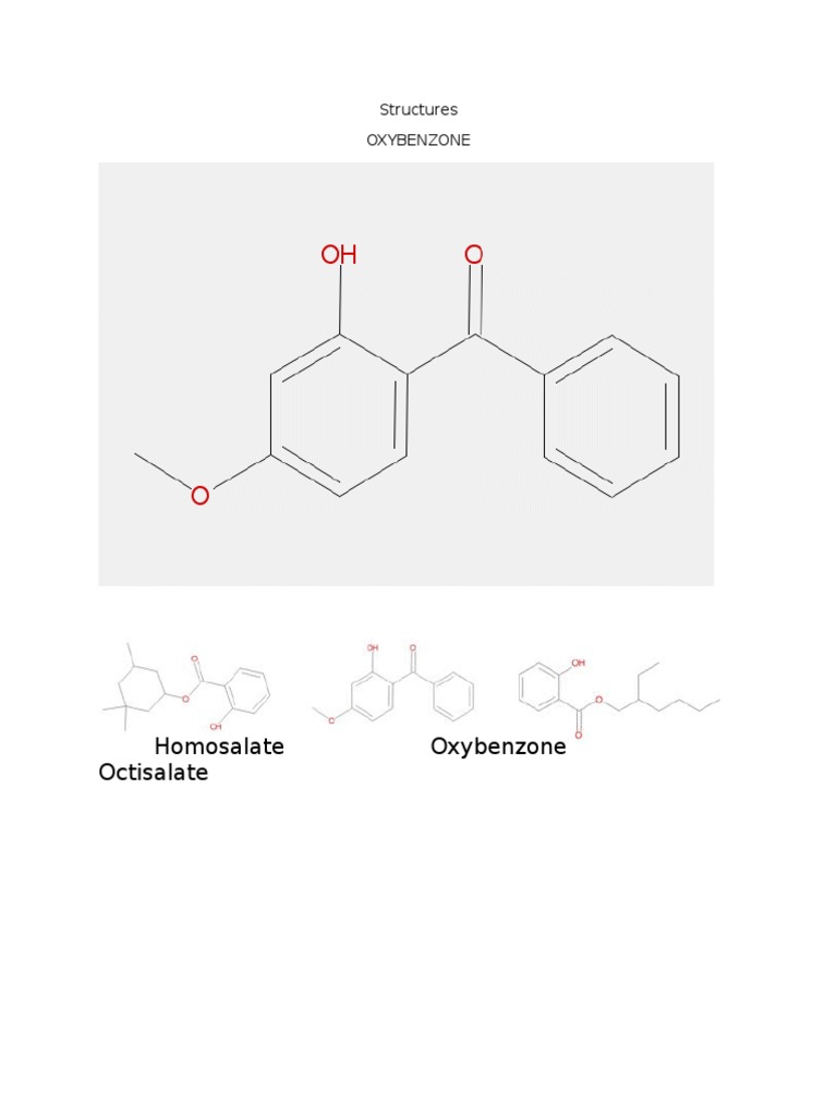 Sunscreen Structures | PDF | Wellness | Technology & Engineering
