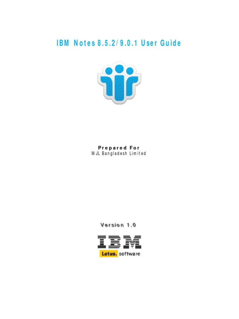 Lotus Notes User Guide | PDF | Ibm Notes | Email