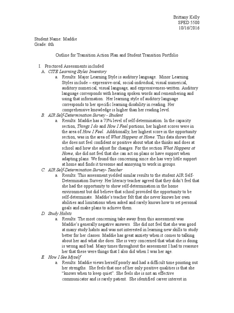 Tap Phase 2 | PDF | Individualized Education Program | Learning Styles