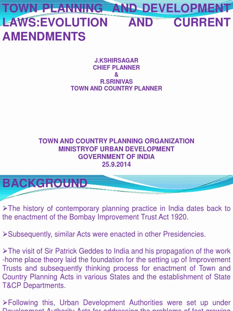 Urban Planning Laws in India | PDF | Regulatory Compliance | Justice