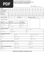 JCF Application Form | PDF | Arrest | Government Information