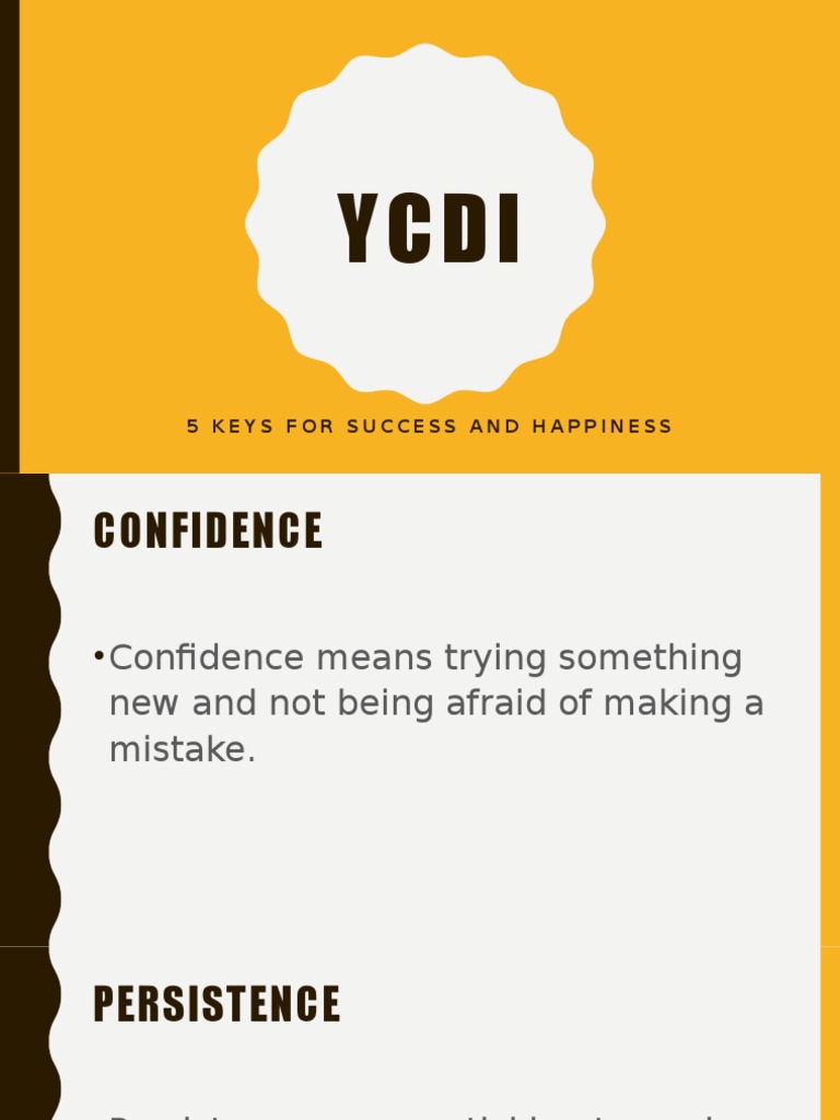 5 Keys To Success | PDF