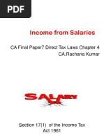 Chapter 5 - Income From Salaries - Notes PDF | PDF | Cost Of Living ...