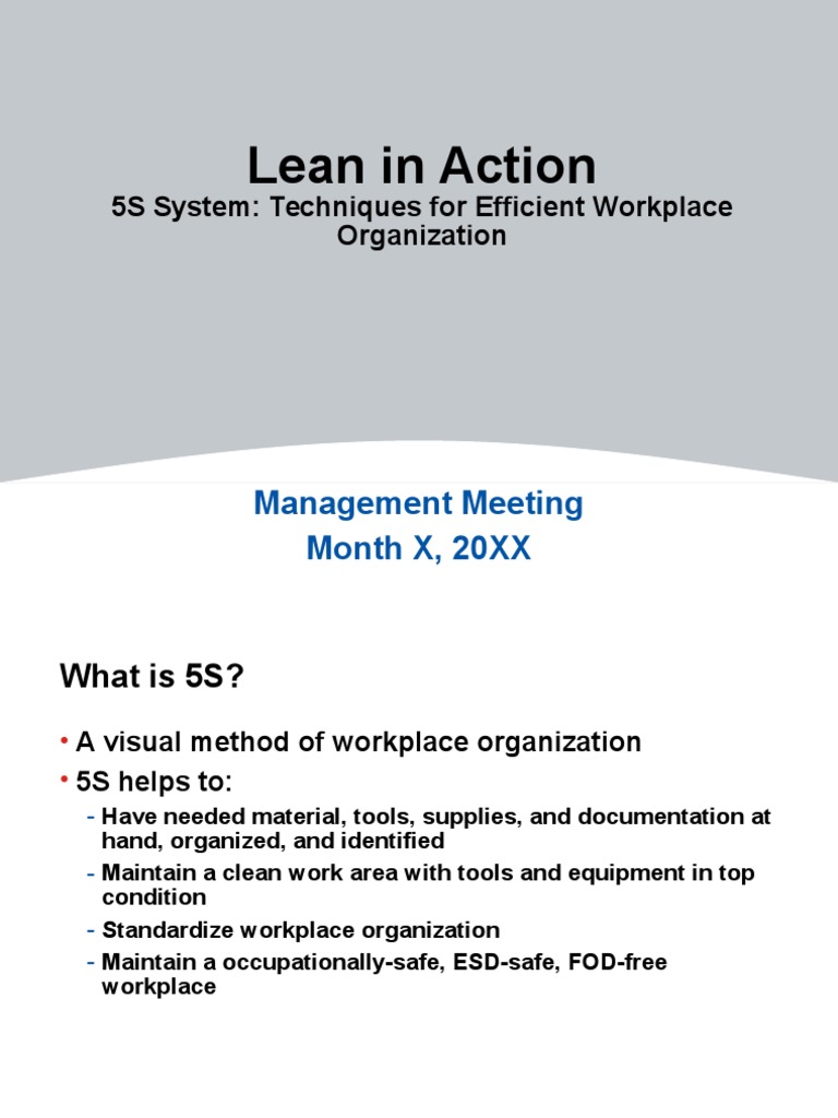 EXEC 5S Module | PDF | Reliability Engineering