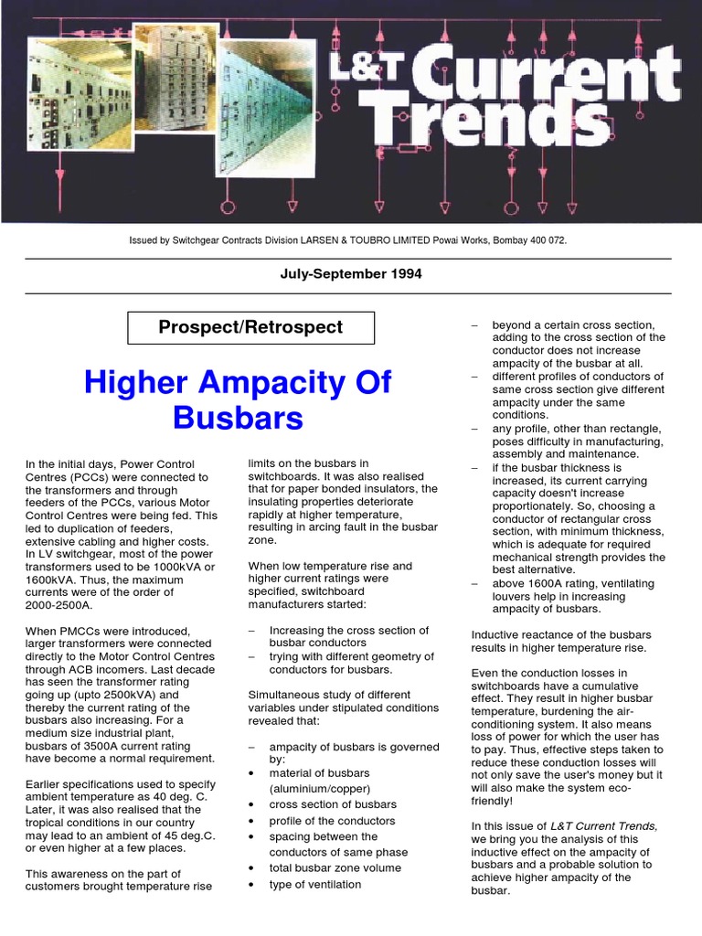 Interleaved Bus Bar Explanation PDF | PDF | Electrical Conductor ...