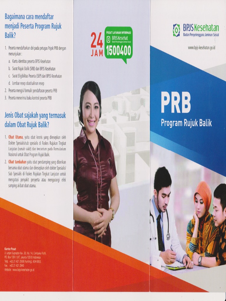 Brosur Program Rujuk Balik - BPJS Kesehatan | PDF