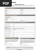 MAPFRE Middlesea Health Claim Form | PDF | Physician | Patient