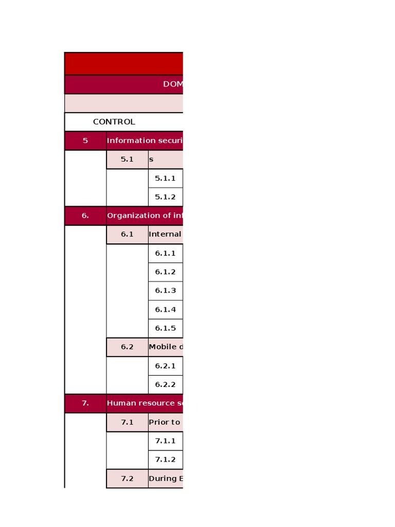ISO 27001 2013 Statement of Applicability | PDF | Information Security ...