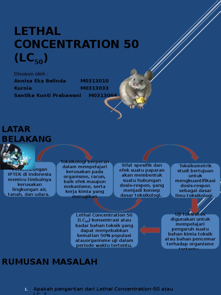 Lethal Concentration 50 (LC50) | PDF | Pengembangan Diri | Kesehatan ...