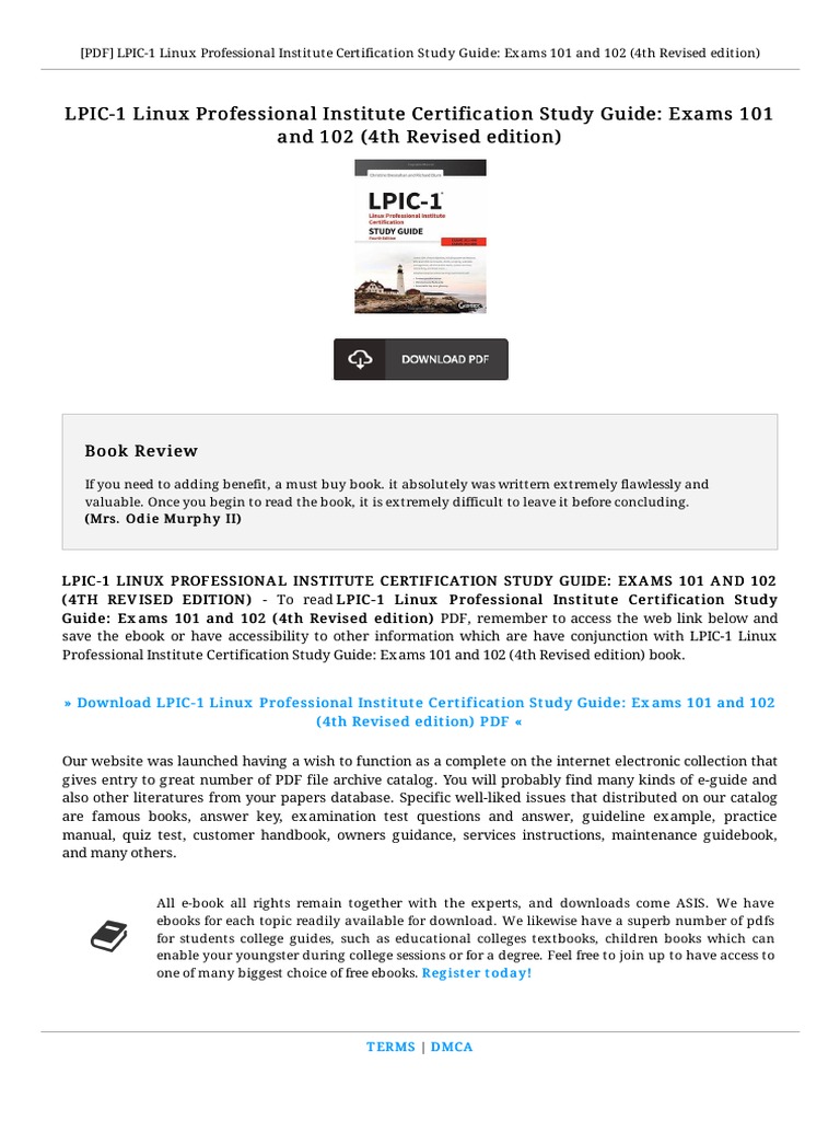 Lpic 1 Linux Professional Institute Certificatio | PDF | E Books | Information Science