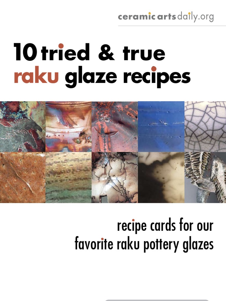 10 Raku Glaze Recipes | PDF | Ceramics | Art Media