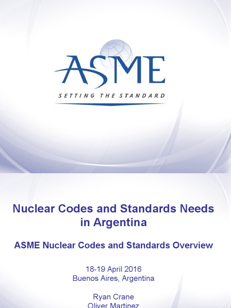 Asme Ncs Overview 4-15 | PDF | Reliability Engineering | Verification And Validation