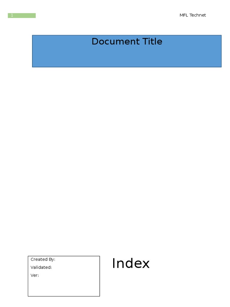 Document Template | PDF