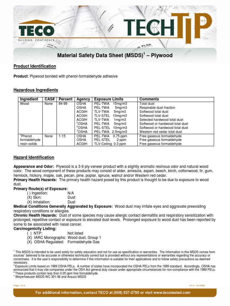 SDS5035838 PDF | PDF | Formaldehyde | Safety