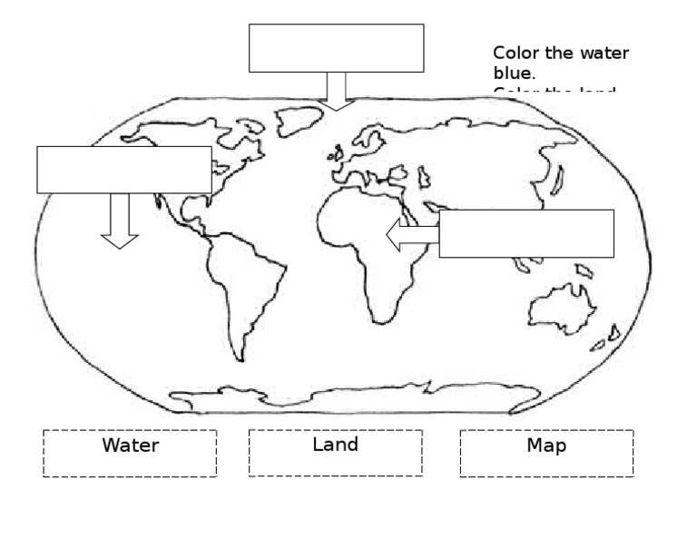 Water Land Map | PDF