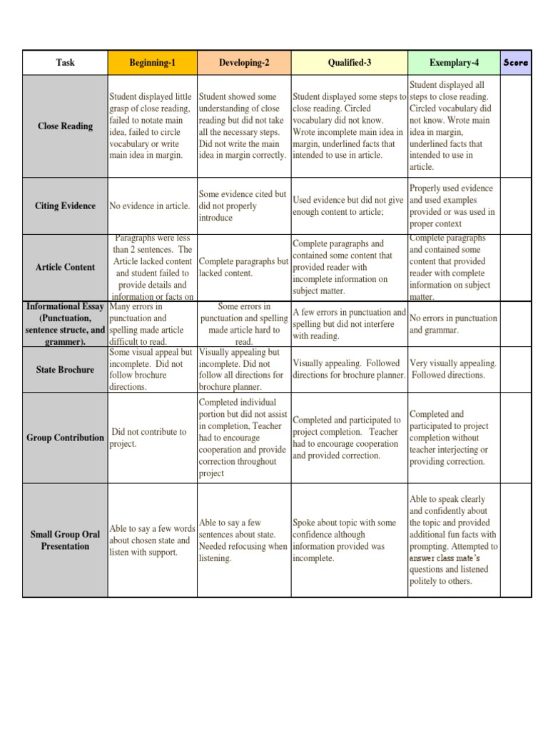 Evaluation | PDF | Vocabulary | Paragraph