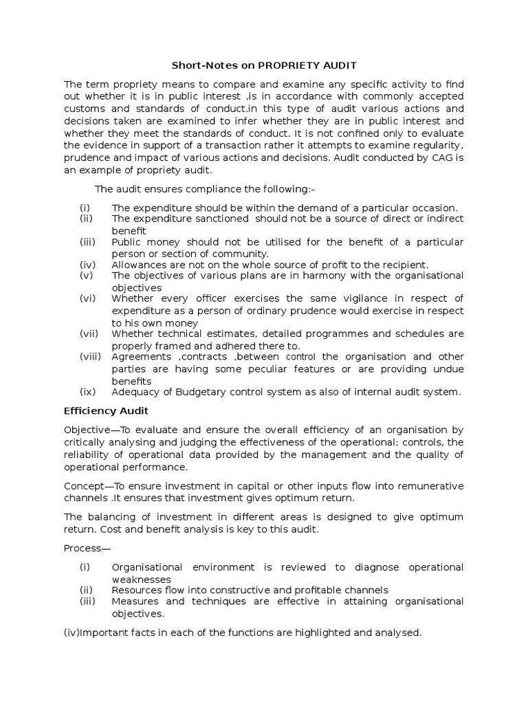 Propriety Audit | PDF | Mathematical Optimization | Economies