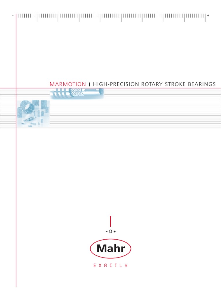 Mahr Linear Bush Bearing Stroke Bearing Complete | PDF | Bearing ...