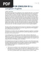 "No Problem" Poem Analysis - GCSE | PDF | Racism | Discrimination ...