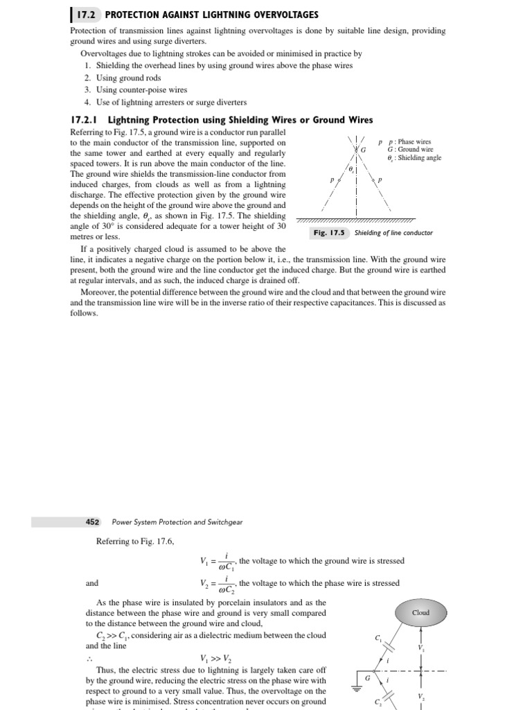 Protection Against Lightning Overvoltages | PDF | Lightning | Insulator ...