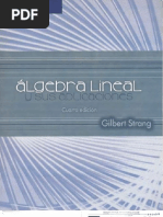 Álgebra Lineal y Sus Aplicaciones - Gilbert Strang | PDF