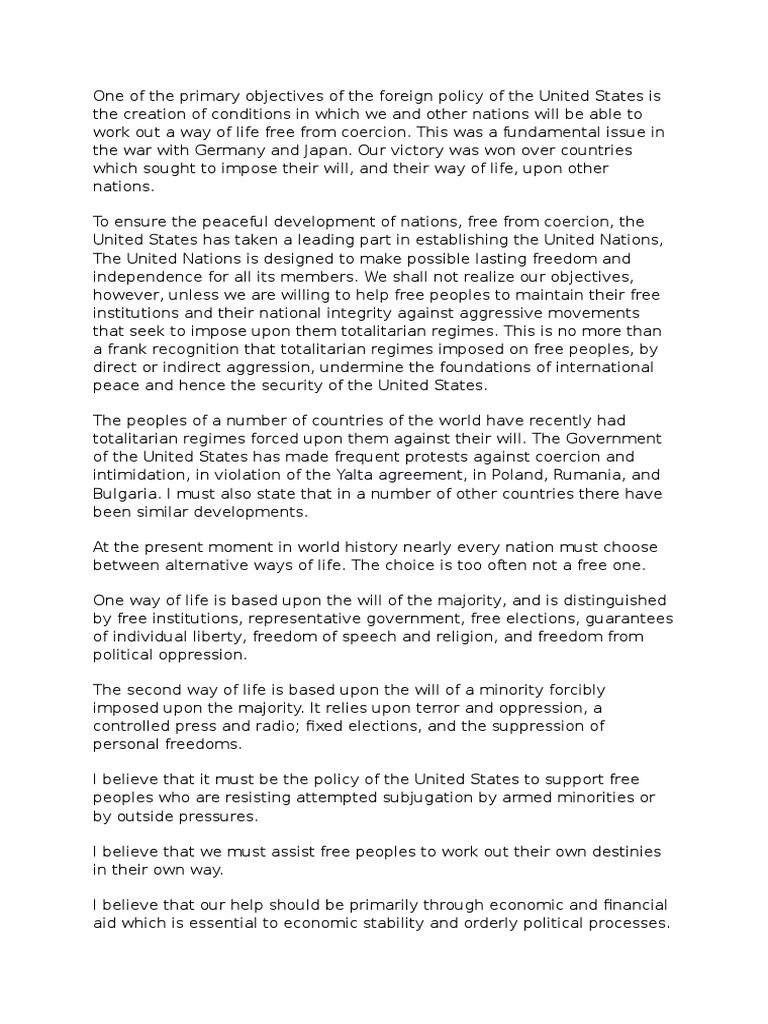 Truman | PDF | Civil Liberties | Liberty