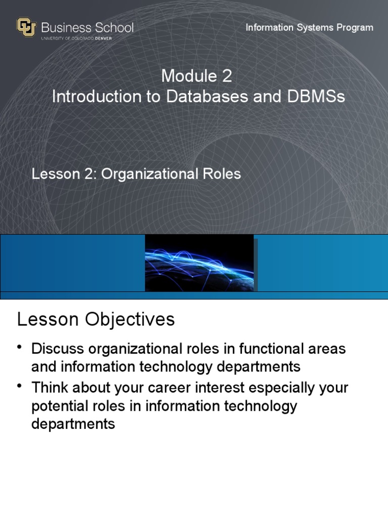 Course 1 Module 02 Lesson 2 | PDF