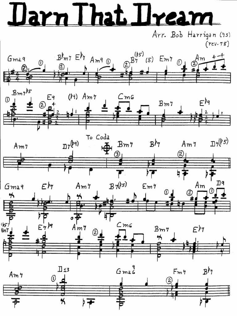 Darn That Dream p1 | PDF