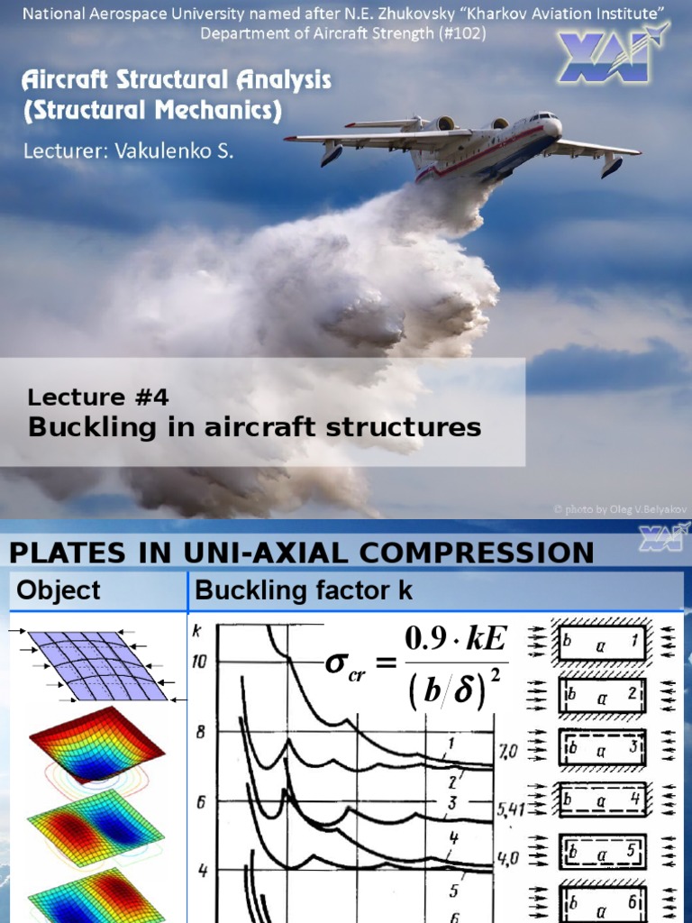 S5 L04 Buckling in Aircraft Structures | Buckling | Elasticity (Physics)