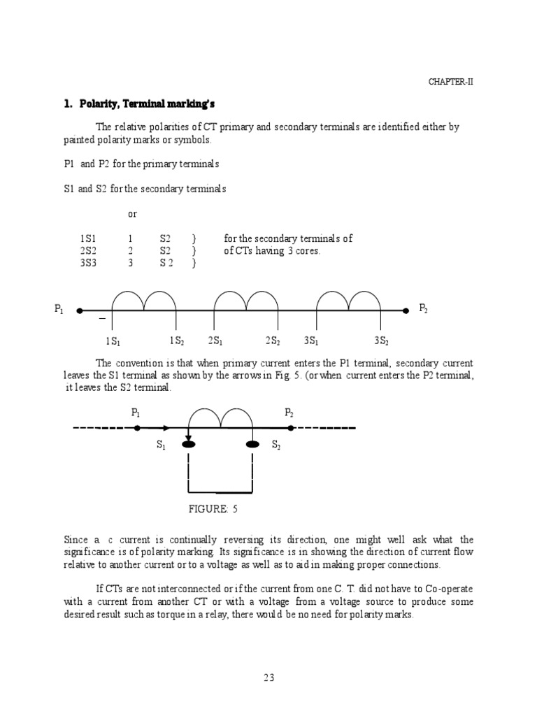 Polarity Marking CT | PDF