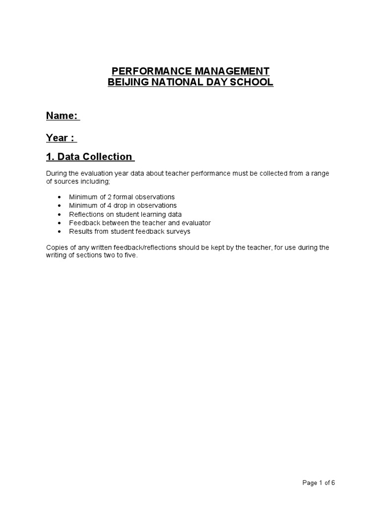 Performance Management - Document | PDF | Educational Assessment | Quality Of Life