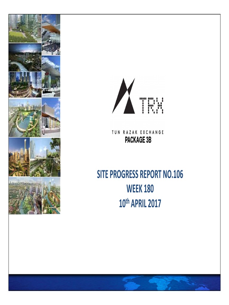 Site Progress Report No 106 | PDF | Structural Engineering | Nature