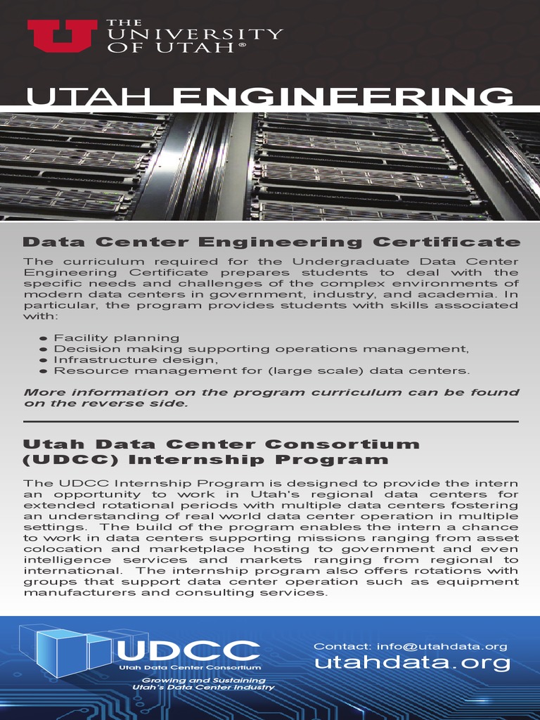 Data Center Engineering Certificate Program | PDF | Data Center ...