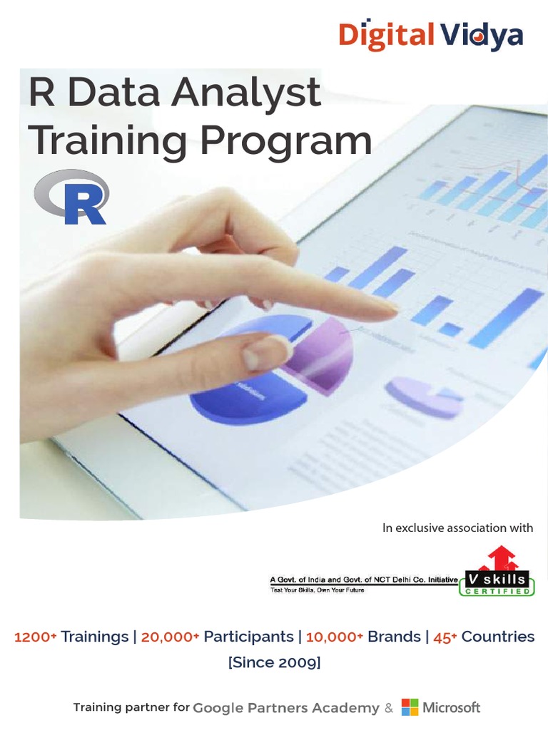 R Data Analyst DAR | Download Free PDF | R (Programming Language) | Data Analysis