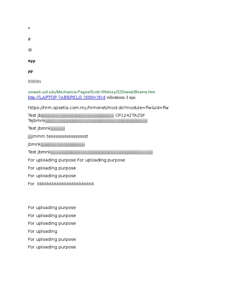 Placeholder Document for Uploading | PDF