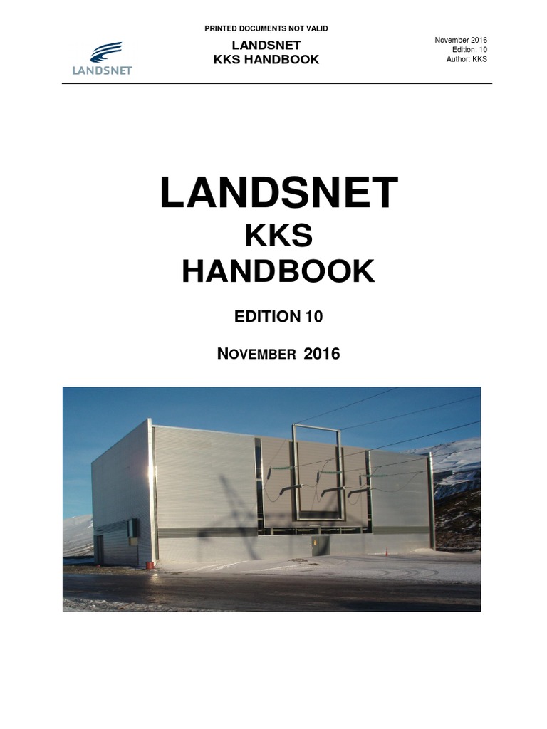 Landsnet KKS Handbook Edition 10 | PDF | Electric Power Distribution ...