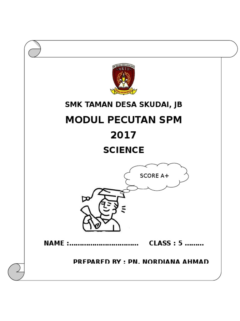 Kulit Modul Sains | PDF