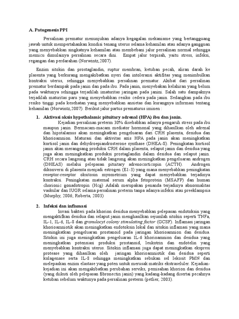 Patofisiologi PPI PRESUS | PDF