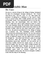 Summary of The Invisible Man | PDF | The Invisible Man