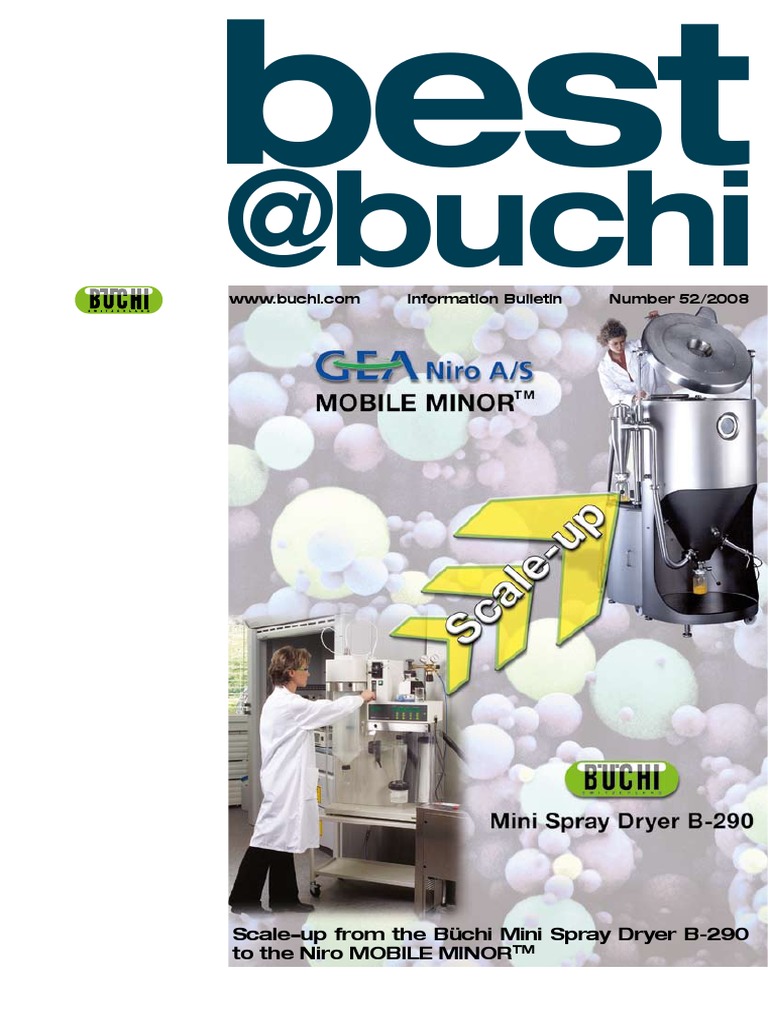 @buchi: Scale-Up From The Büchi Mini Spray Dryer B 290 To The Niro ...