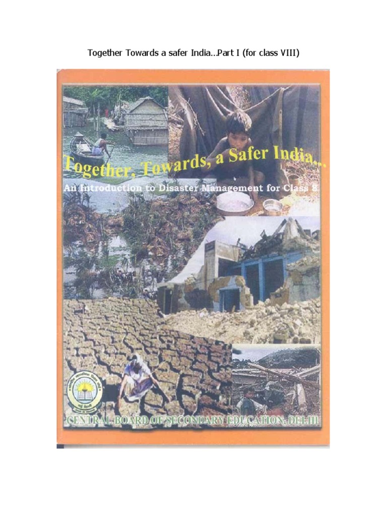 Disaster Management for Class VIII | PDF