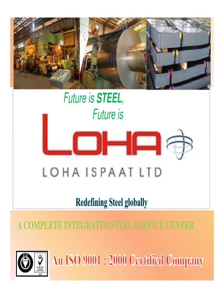 Company Profile Loha Ispaat LTD | PDF | Sheet Metal | Rolling ...