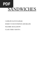 Soup Salad Sandwich Game | PDF