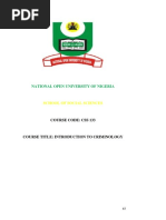 CSS 2026 Criminology Syllabus | PDF