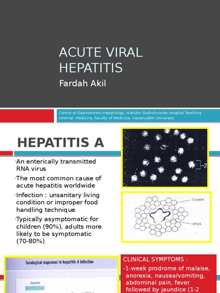 Acute Viral Hepatitis | PDF | Hepatitis | Hepatitis B